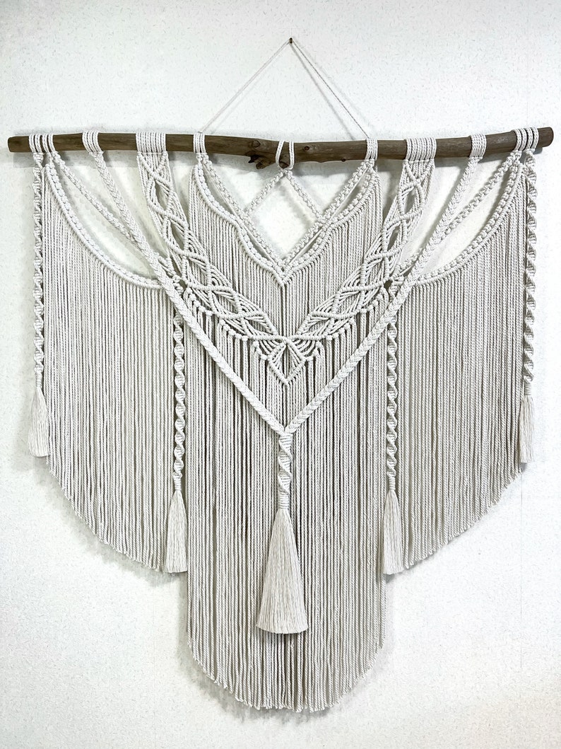 Extra Large Macrame Wall Hanging With Tassels Big Macrame - Etsy