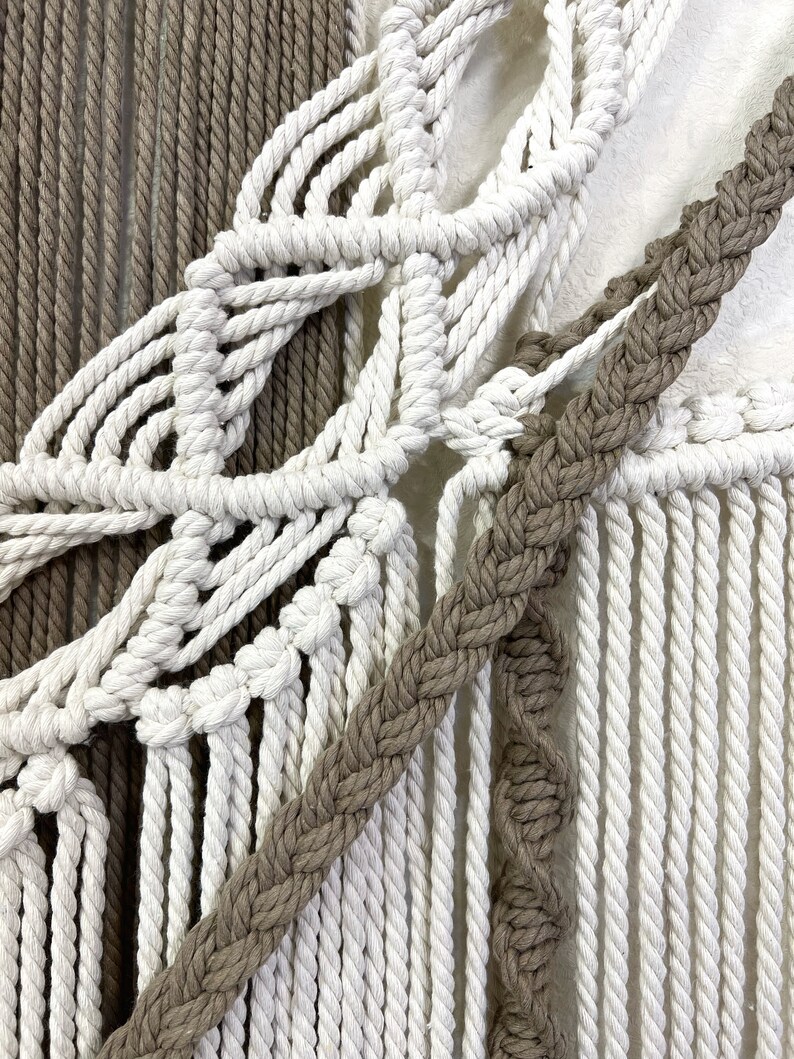 Extra Large Macrame Wall Hanging With Tassels Big Macrame - Etsy