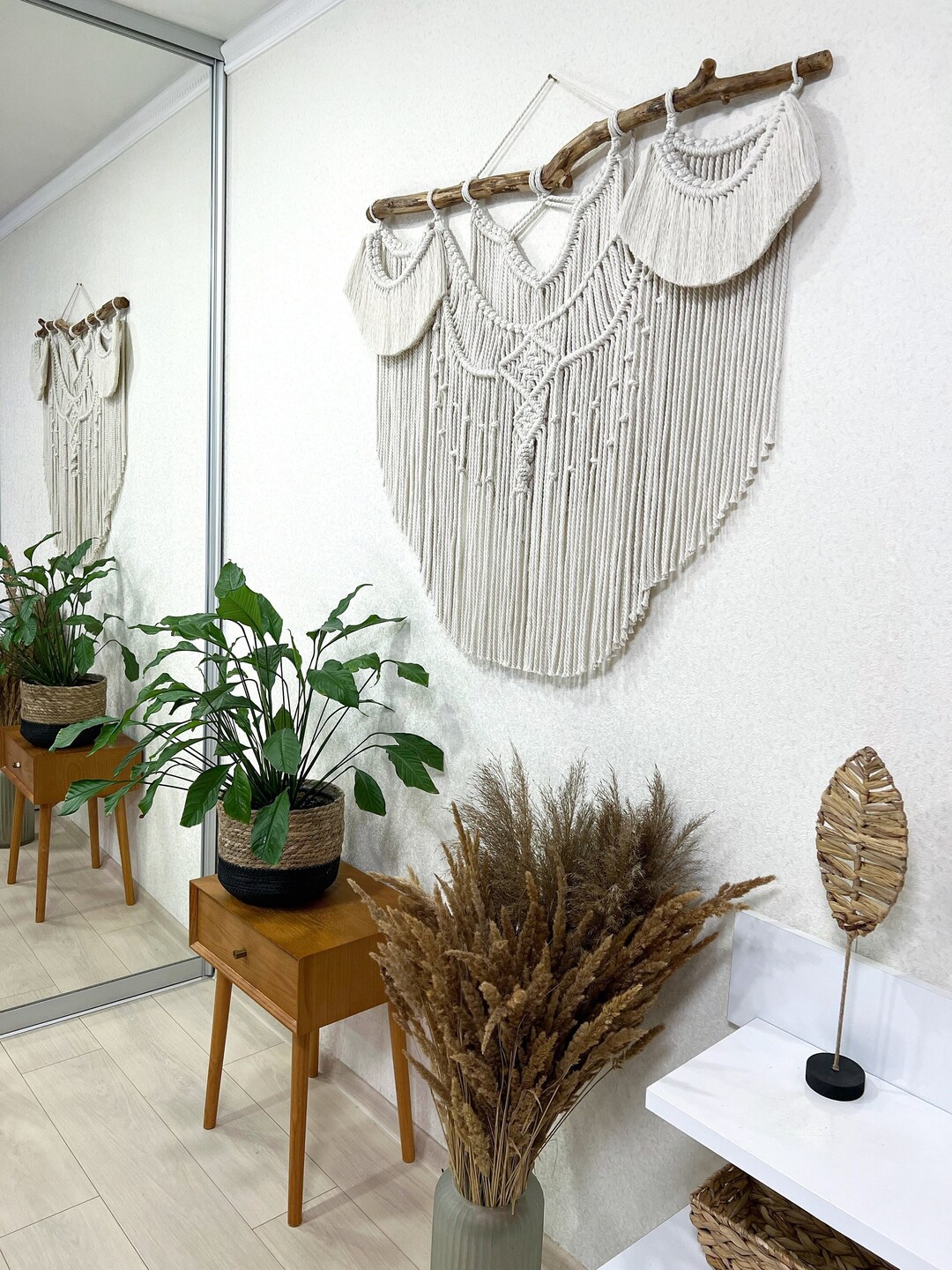 Large Macrame Wall Hanging, Wall Art, Big Macrame, Boho Wall Decor ...