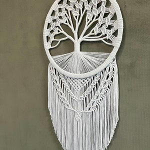 Large Tree of Life Macrame Wall Hanging, Macrame Wall Decor for Living ...