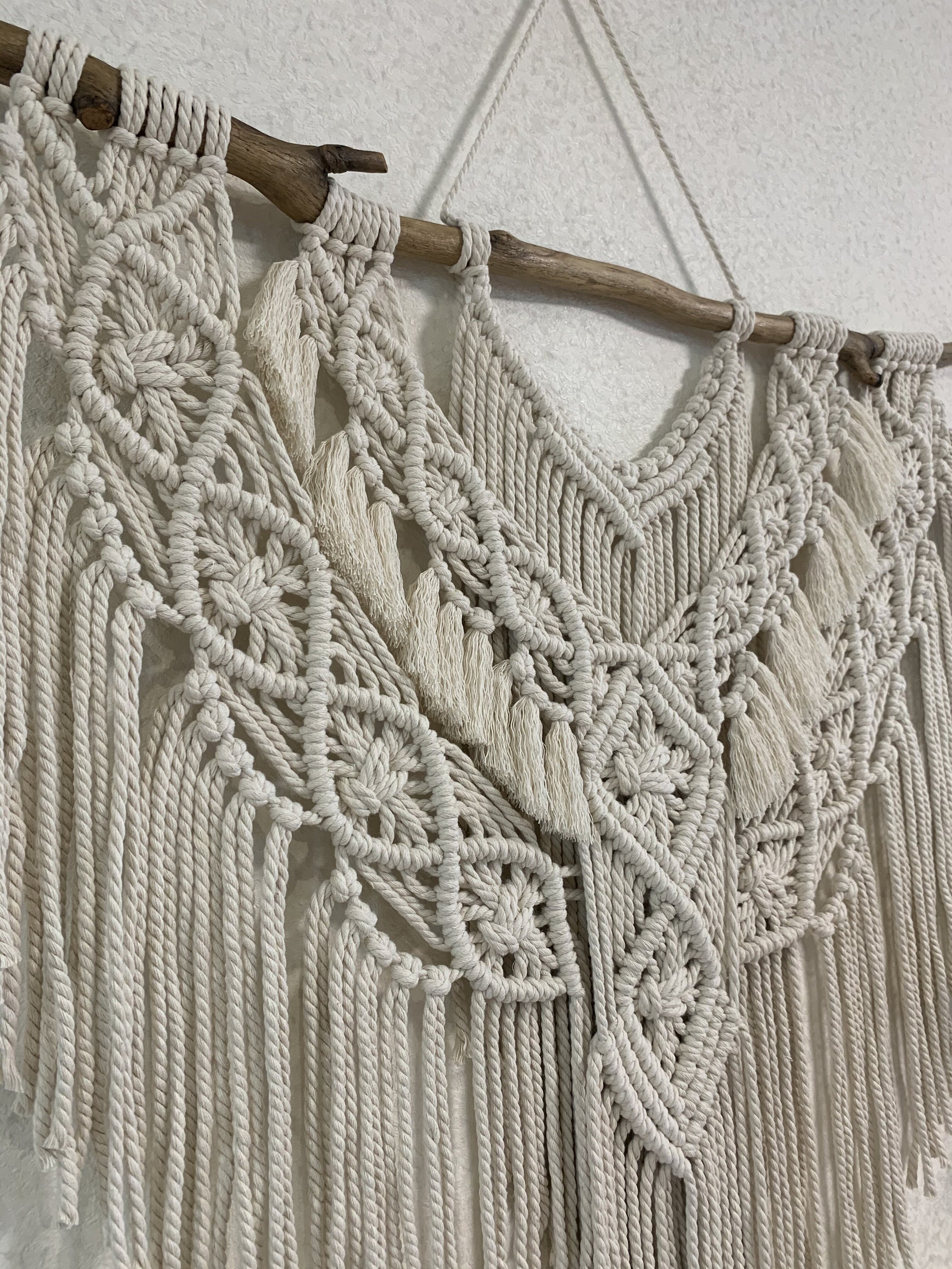 Macrame wall hanging boho decor wall art wall decor | Etsy
