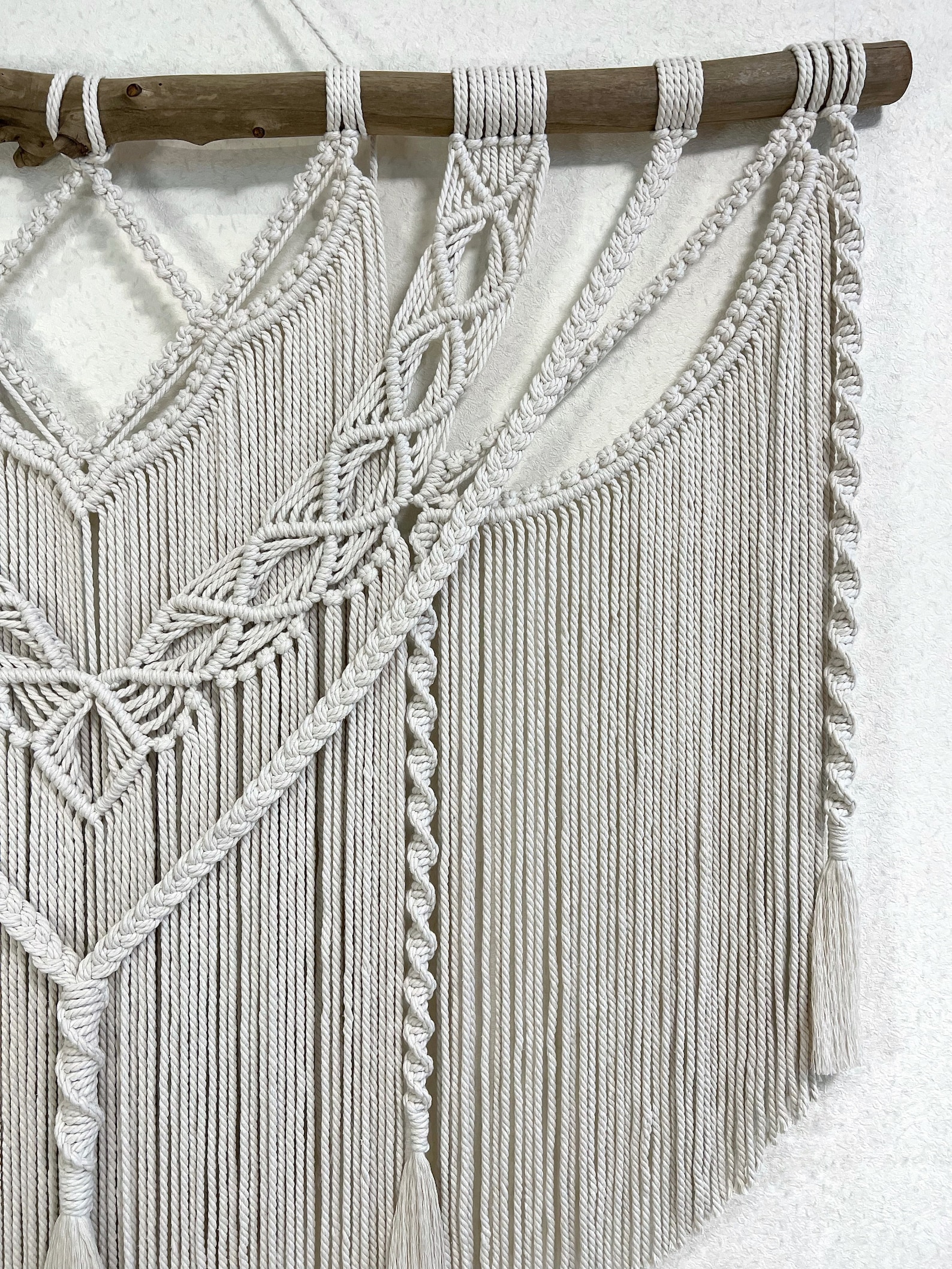 Extra Large Macrame Wall Hanging With Tassels Big Macrame - Etsy