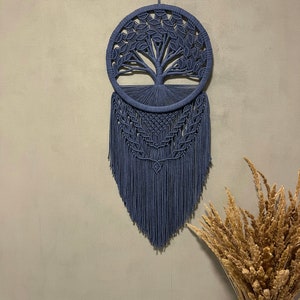 Large Tree of Life Macrame Wall Hanging, Macrame Wall Decor for Living ...