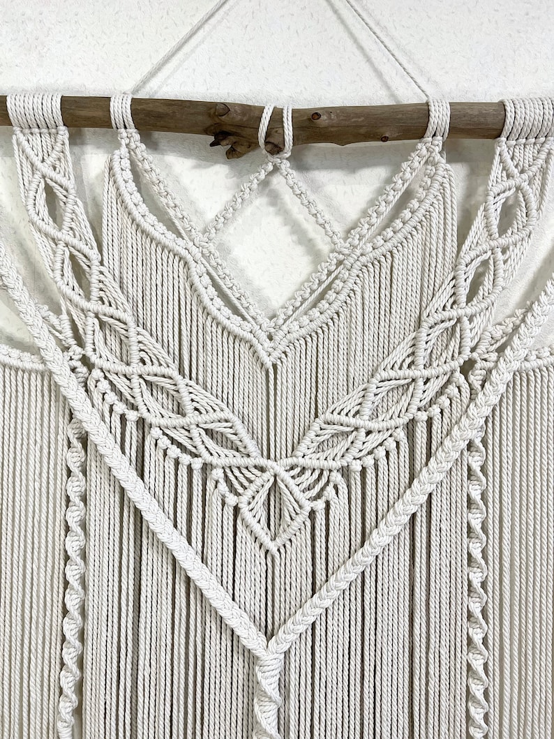 Extra Large Macrame Wall Hanging With Tassels Big Macrame - Etsy