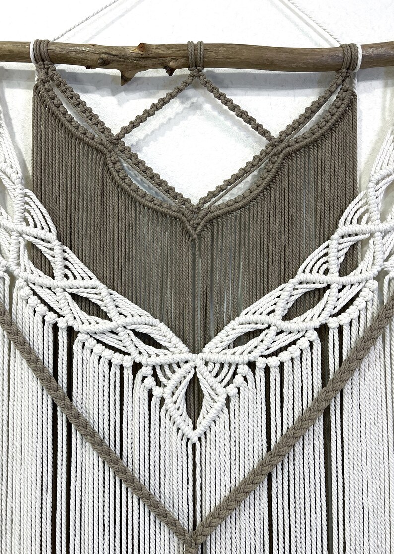 Extra Large Macrame Wall Hanging With Tassels Big Macrame - Etsy