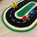 Race Road Track Toddler Play Mat Play Mat Car Race Car Track - Etsy