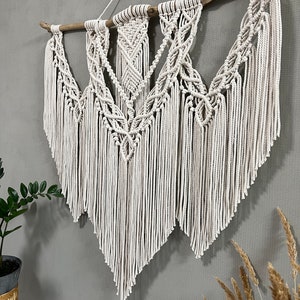 Large Macrame Wall Hanging, Macrame Mural, Macrame Decor, Housewarming ... Large Macrame Wall Hanging, Macrame Mural, Macrame Decor, Housewarming ...