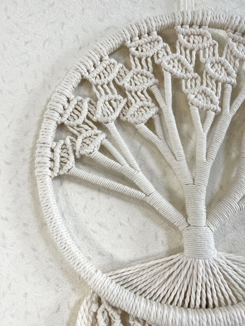 Tree of Life Macrame Wall Hanging Macrame Wall Art for Living - Etsy