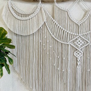 Extra Large Macrame Wall Hanging With Fringe, Big Macrame, Boho Wall ...