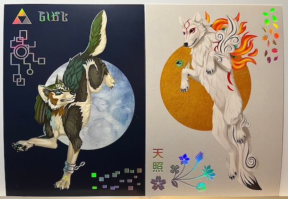 Okami And Wolf Link