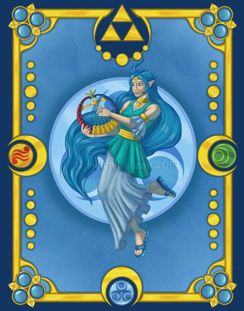 Oracle of Ages - Print - Etsy