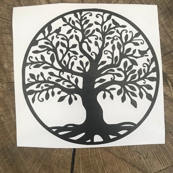 Tree of Life Car Decal - Etsy