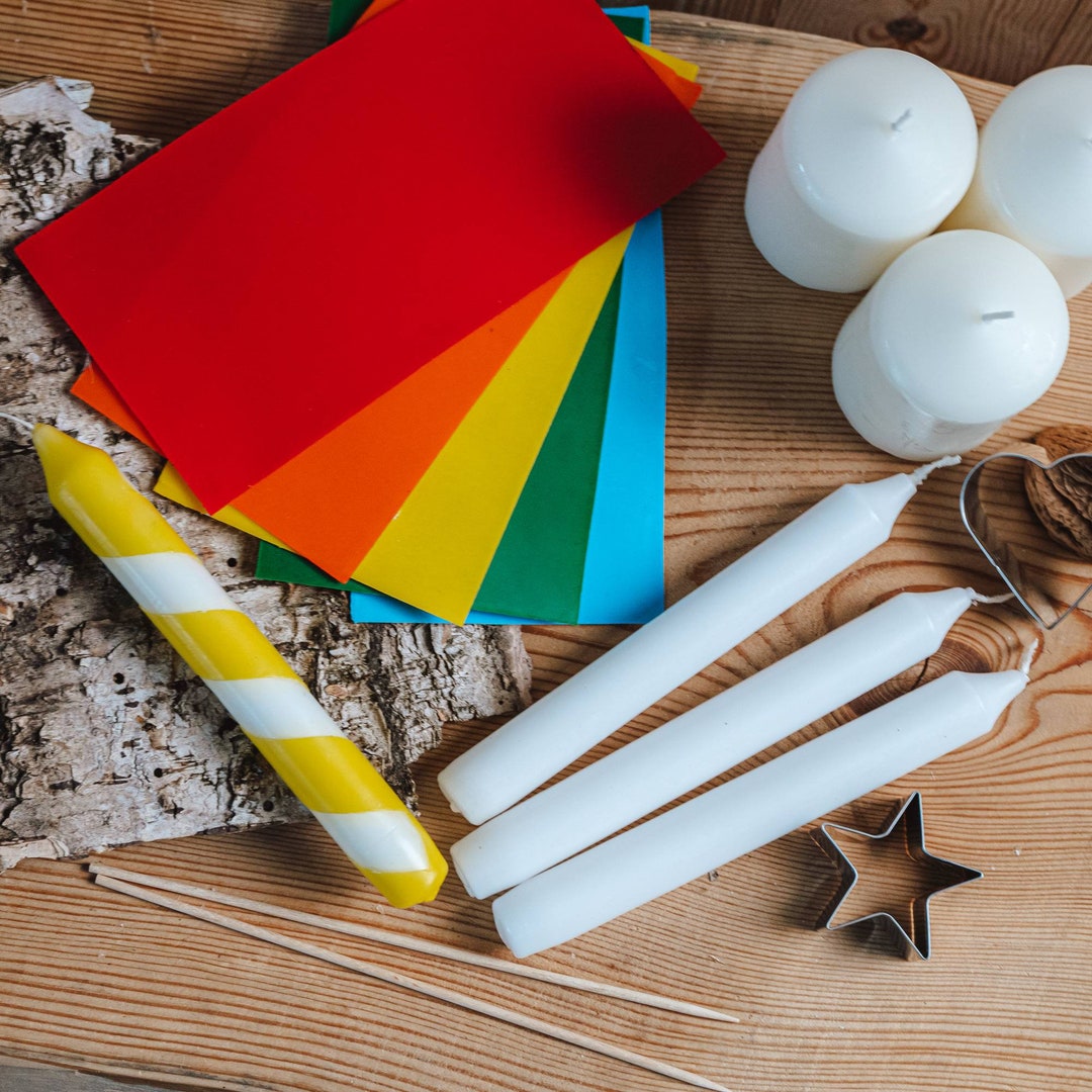 DIY Set: Designing Candles | Craft Set for Decorating Candles ...