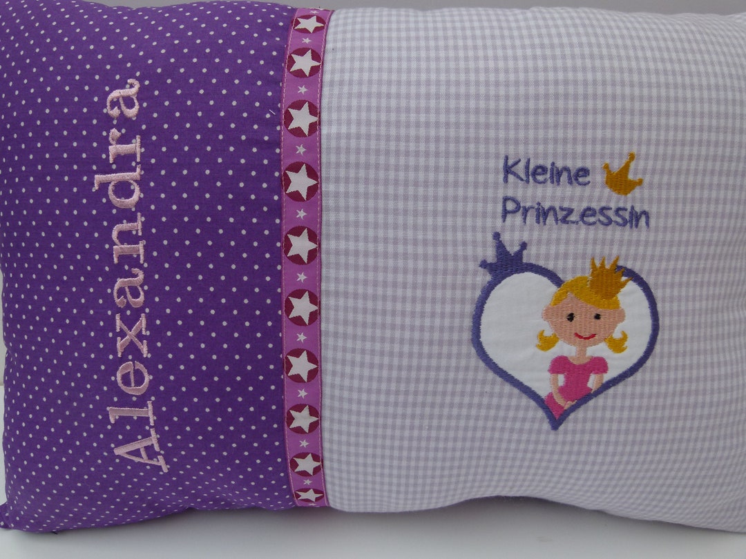 Little Princess Pillow With Name - Etsy