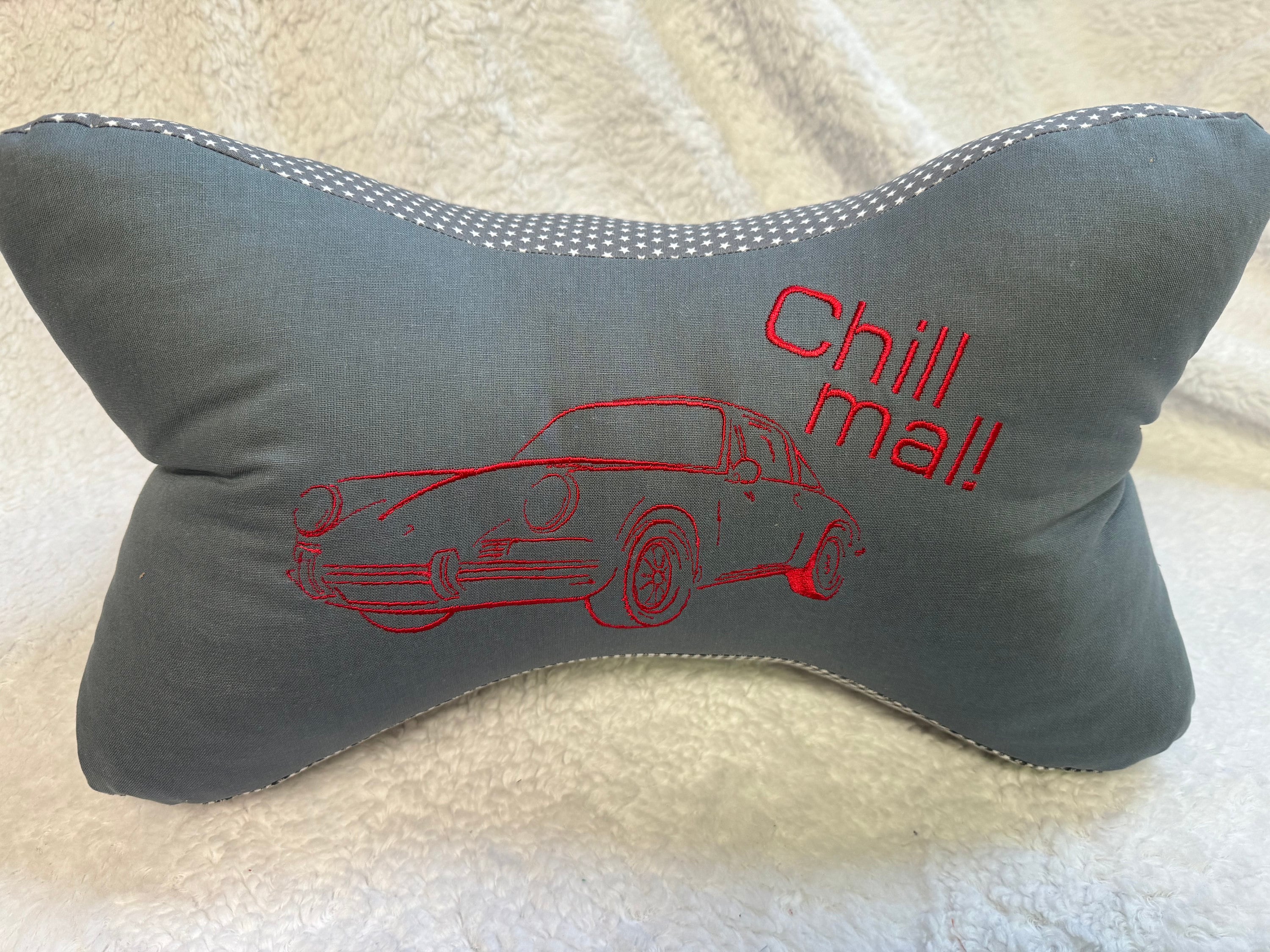Reading Bone Car With Name Reading Pillow Book Pillow Neck Pillow ...