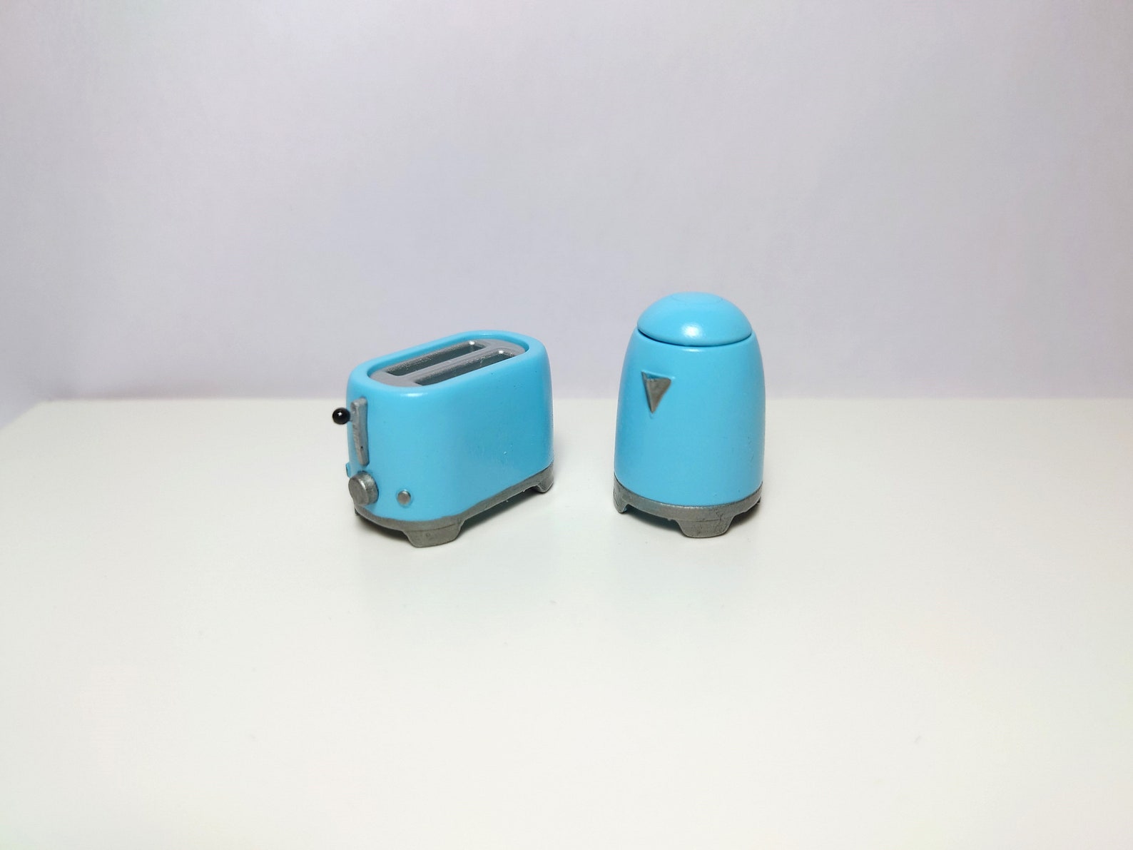 1:12 Scale Classic Retro Smeg Style Toaster and Kettle Set - Etsy