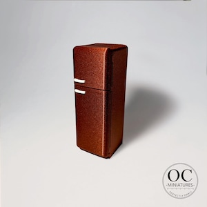 1:12 Scale Model Dollhouse Refridgerator Fridge - 1950s Kitchen - Free ...