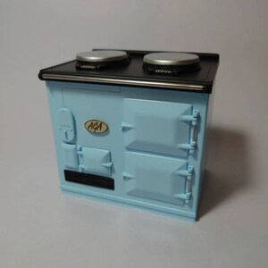 1:12 Scale Dollhouse Miniature Aga Rangemaster Oil Fired Stove ...