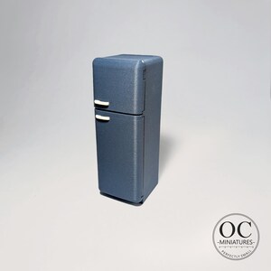 1:12 Scale Model Dollhouse Refridgerator Fridge - 1950s Kitchen - Free ...