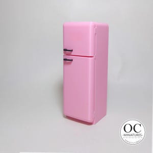 1:12 Scale Model Dollhouse Refridgerator Fridge - 1950s Kitchen - Free ...