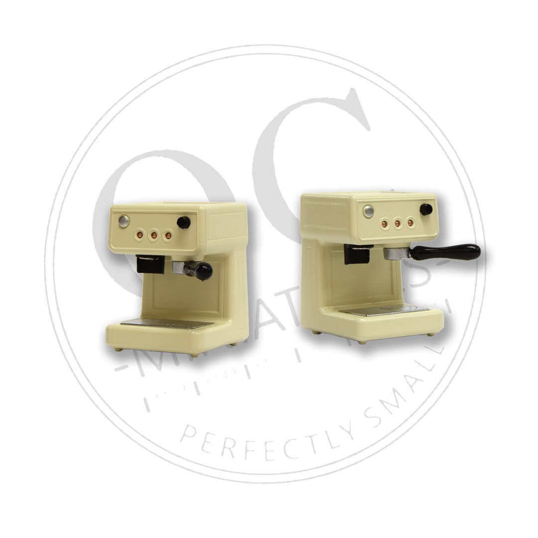 1:12 Scale Dollhouse Kitchen Espresso Machine - Doll House Miniature - Etsy