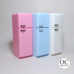 1:12 Scale Model Dollhouse Refridgerator Fridge - 1950s Kitchen - Free ...