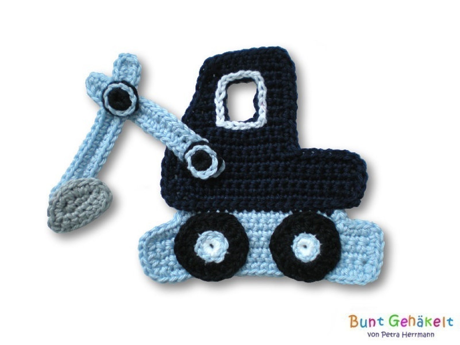 Excavator Crochet Application Excavator Application Young | Etsy