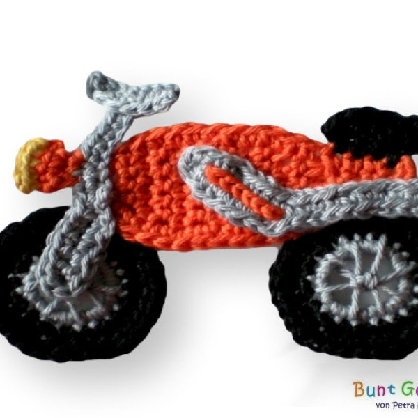 Crochet Motorcycle - Etsy