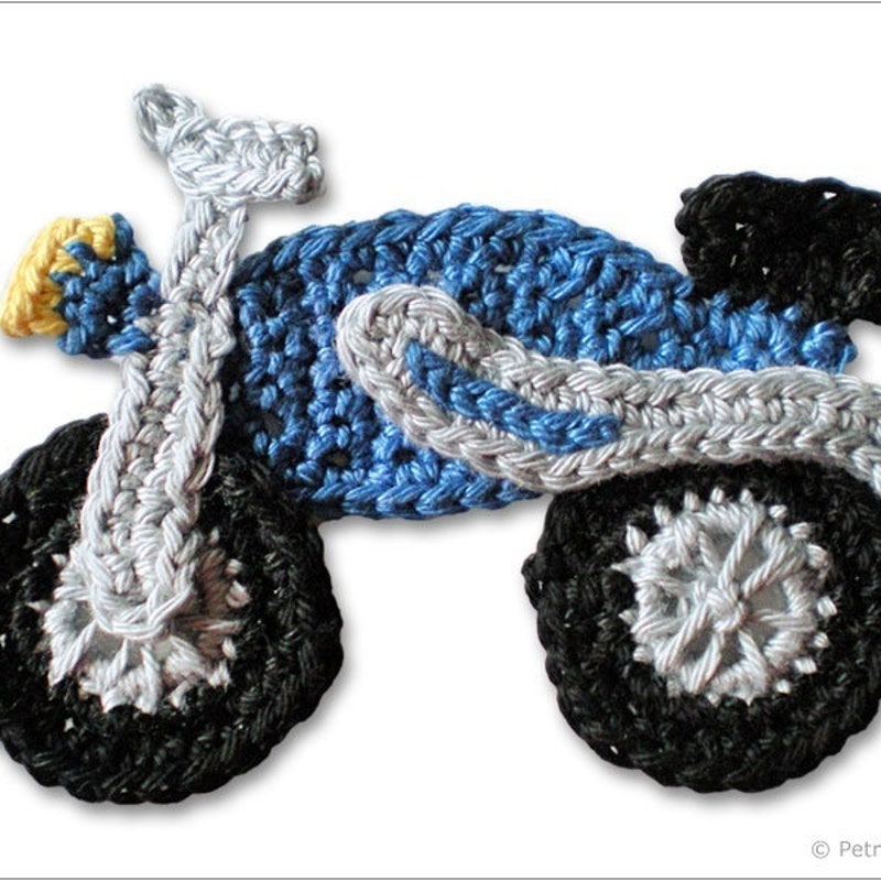 Crochet Motorcycle - Etsy