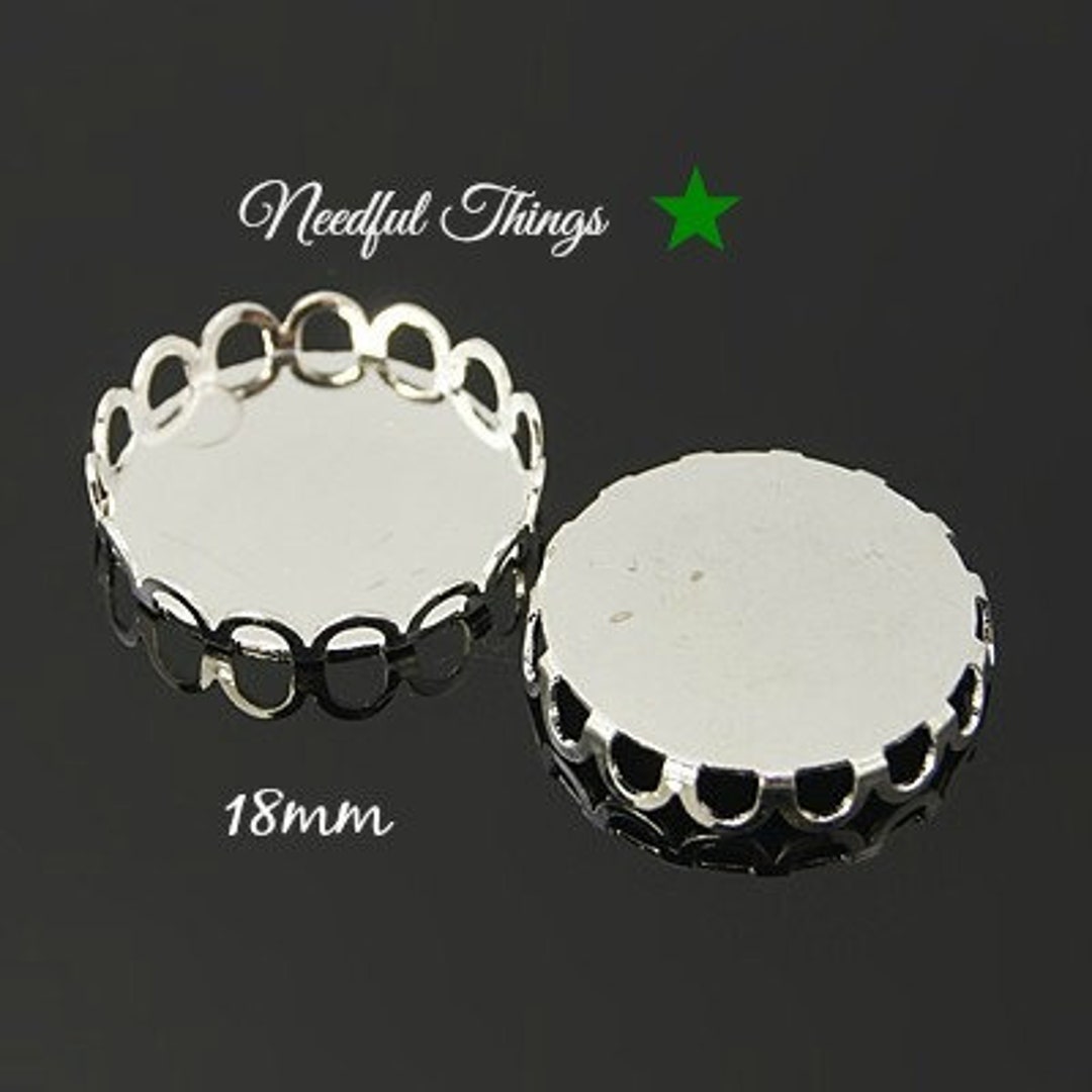10 Frame Version 18 Mm Round for Jewellery Buttons - Etsy