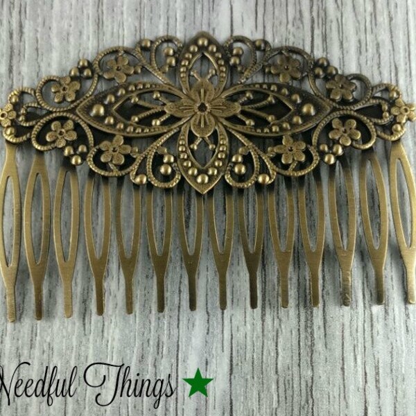 Hair Comb Vintage - Etsy