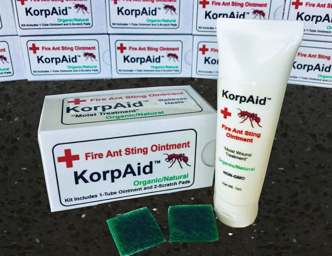 Fire Ant Sting Ointment Kit - Etsy