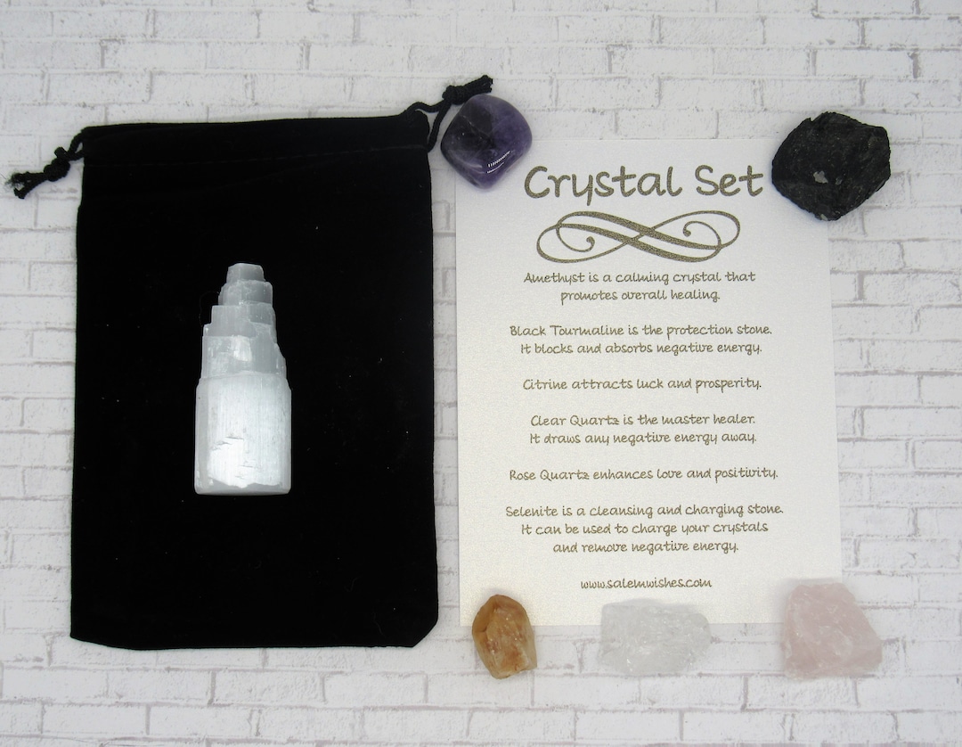 Beginners Crystal, Crystals Set, Starter Crystal Set, Healing Crystals ...