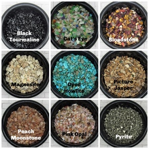 Genuine, Crystal Chips, 1oz Chips, Gemstone Chips, Create Your Own ...