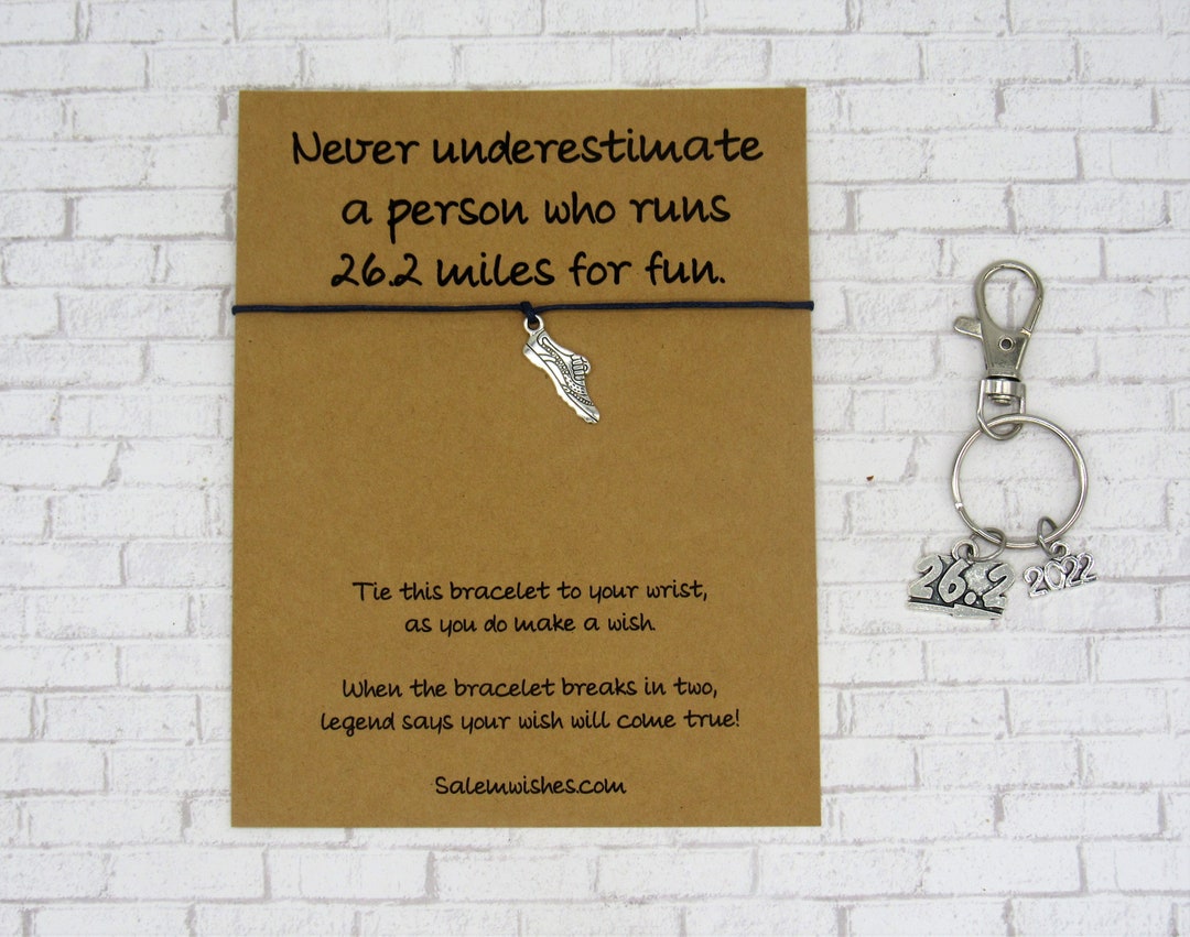 Marathon Gift, Marathon Keychain, Half Marathon Gift, Marathon Runners ...