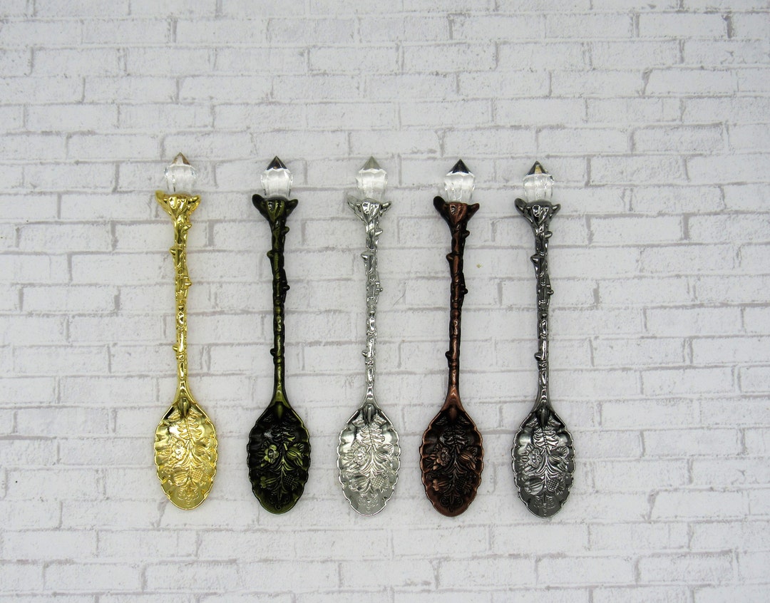Fairy Spoon, Altar Spoon, Candle Spoon, Herbs Spoon, Witch Spoon ...