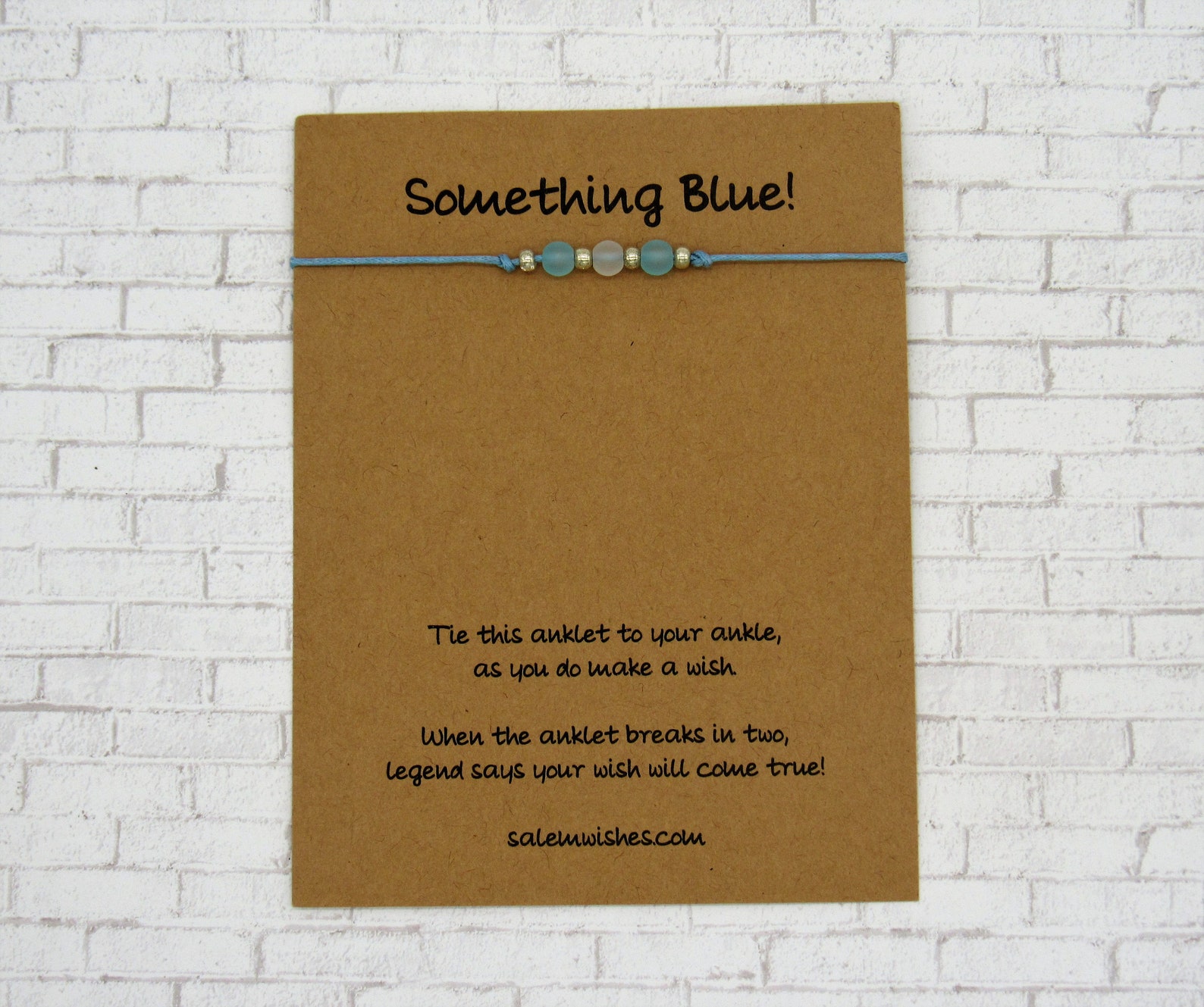 Scottish Wedding Blessing, Scotland Wish Bracelet, Scottish Wedding ...