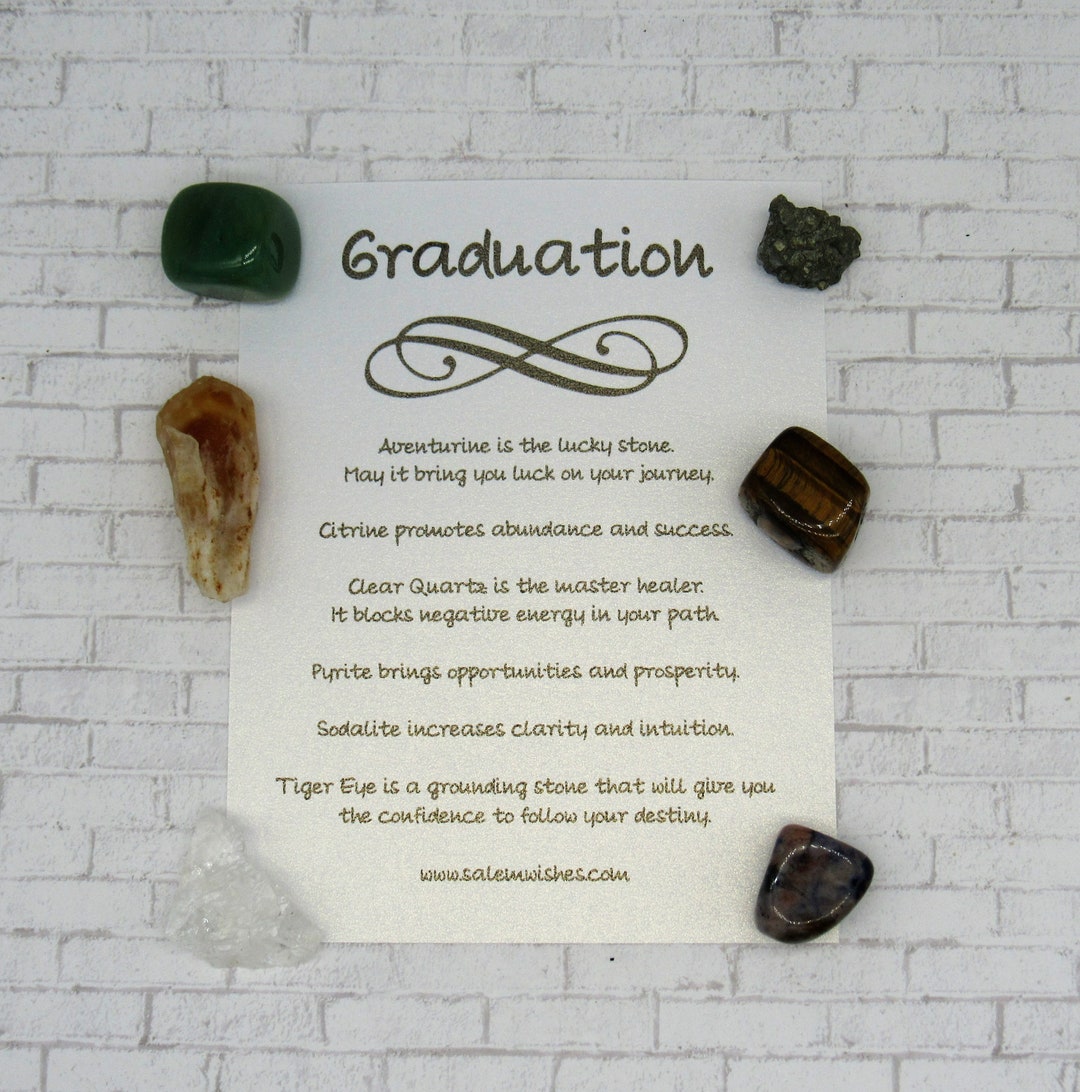 Graduation Gift, Graduation Crystal Set, Congratulation Gift, Gift for ...