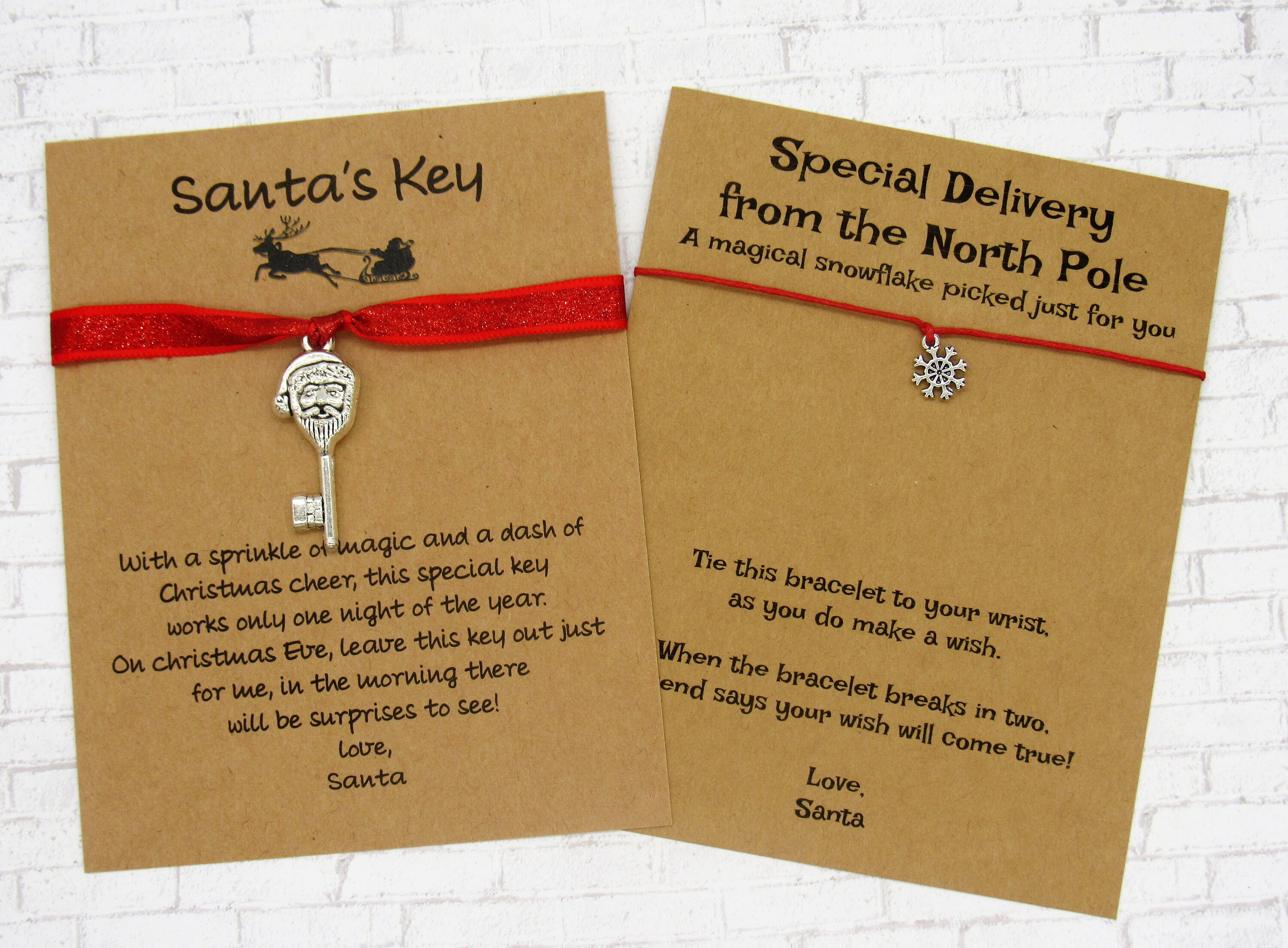 Santa's Magic Key Santa Key Christmas Eve Box Christmas | Etsy