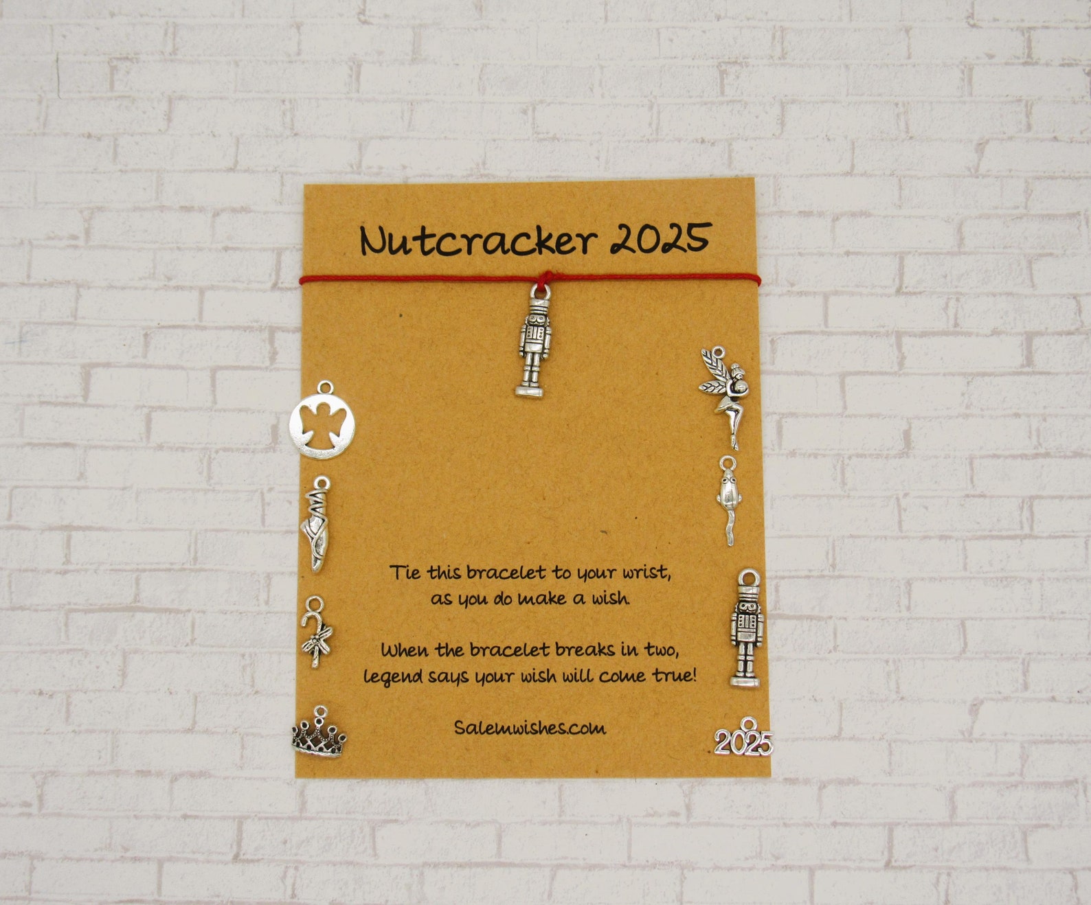 Personalized Nutcracker Gift, Nutcracker Wish Bracelet, Custom ...