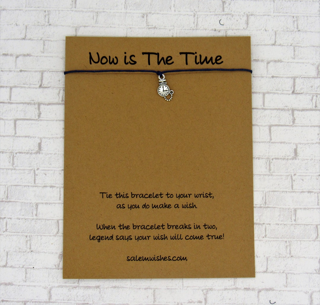 Motivational Gift, Watch Wish Bracelet, Inspirational Gift ...