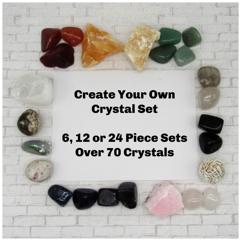 Create Your Own, Crystal Set, You Pick, 6 Piece, 12 Piece, 24 Piece ...