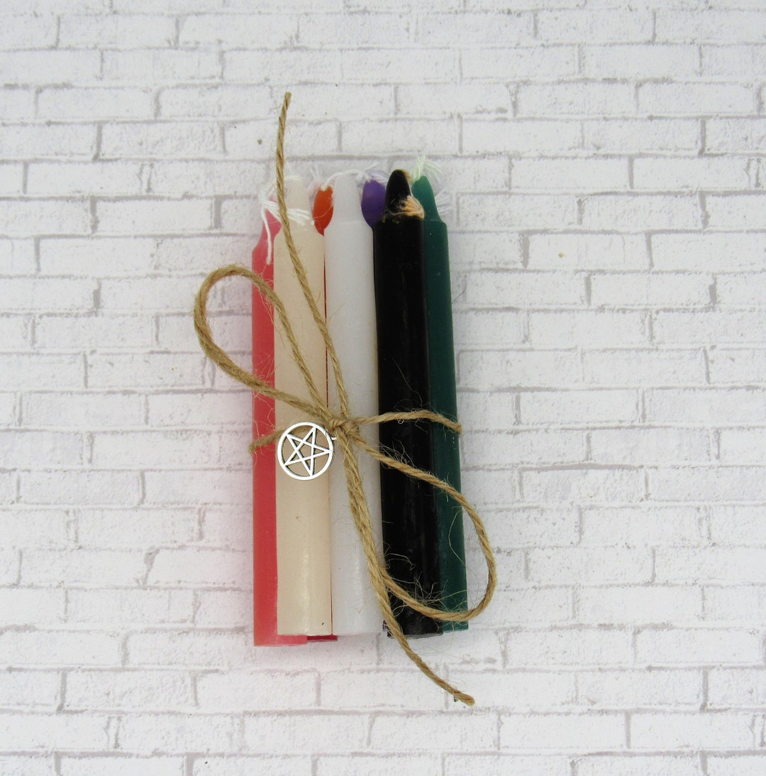 Witch Candles, 10 Piece Candle Set, Chime Candles, Spell Candles ...