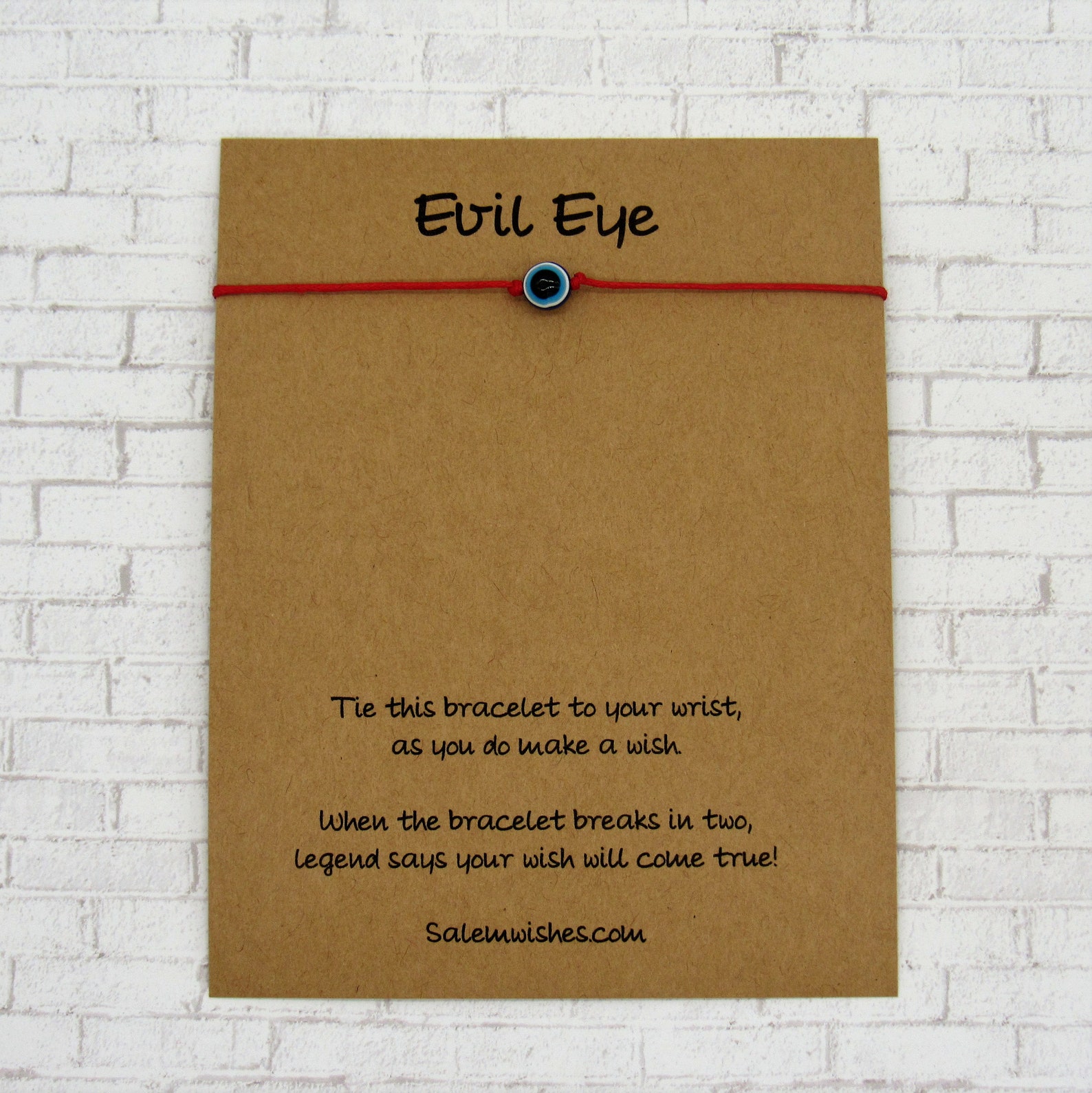 Evil Eye Wish Bracelet, Evil Eye Gift, Protection Gift, Evil Eye ...