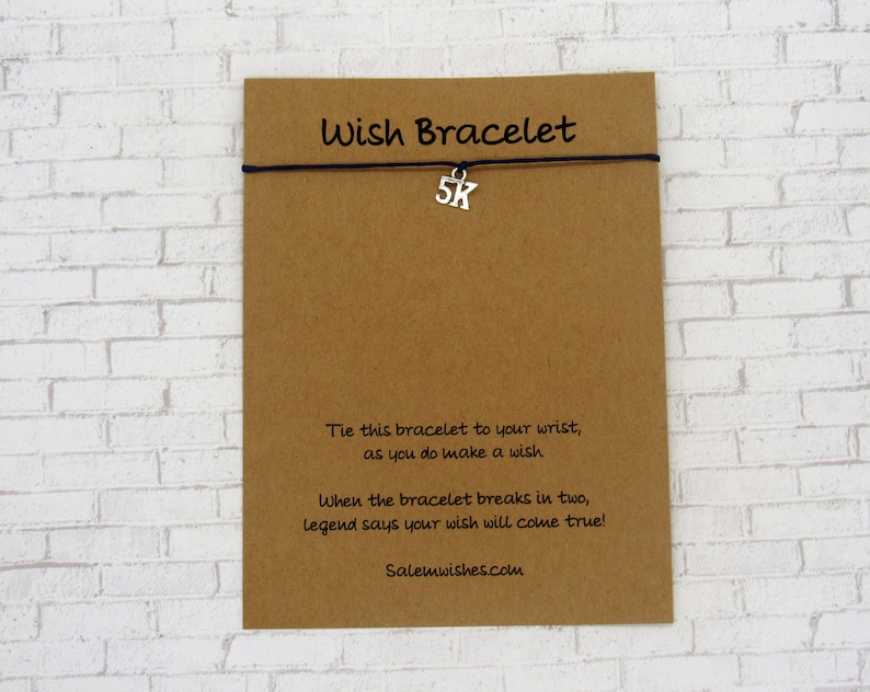 Roadrunner Gift Roadrunner Wish Bracelet Running Gift Gift | Etsy