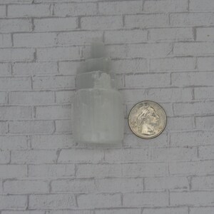 Selenite, Selenite Mini Tower, Crystal Tower, Selenite Skyscraper, Iceberg, Home Protection ...