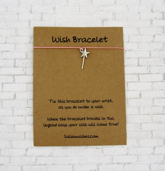 Magic Wand Magic Wand Wish Bracelet Fairy Godmother | Etsy