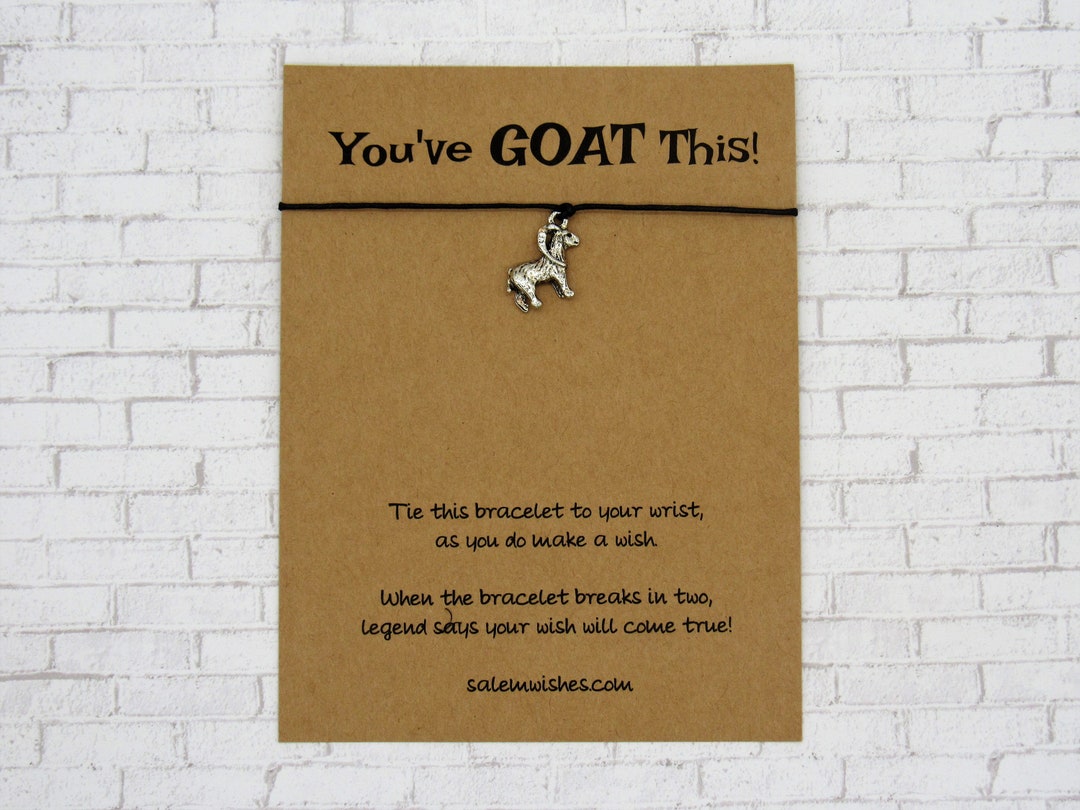 You've Got This Gift, Goat Wish Bracelet, Goat Chinese Zodiac ...