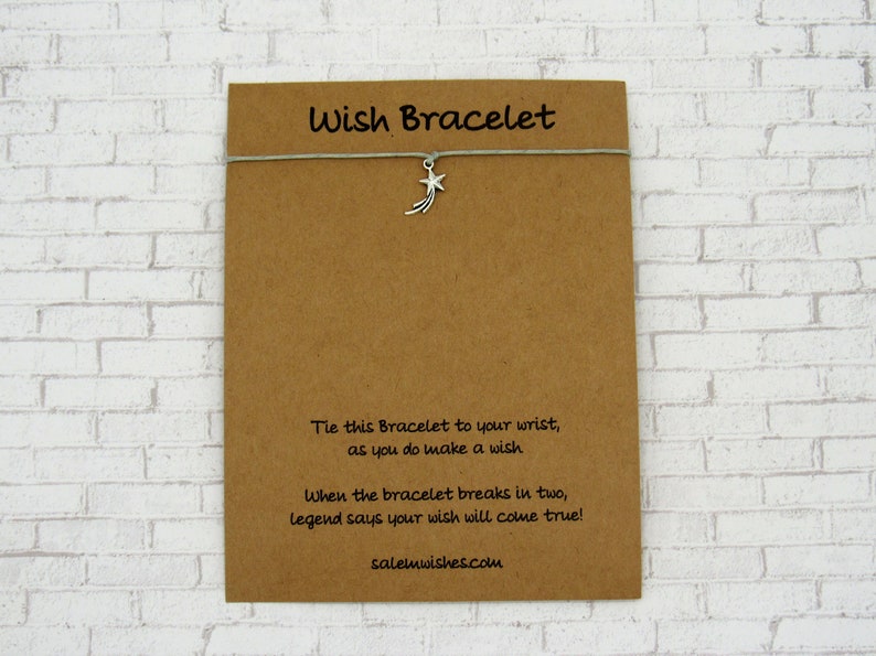 Rocket Wish Bracelet, Outer Space Gift, Rocket Ship Gift, Galaxy Gift ...