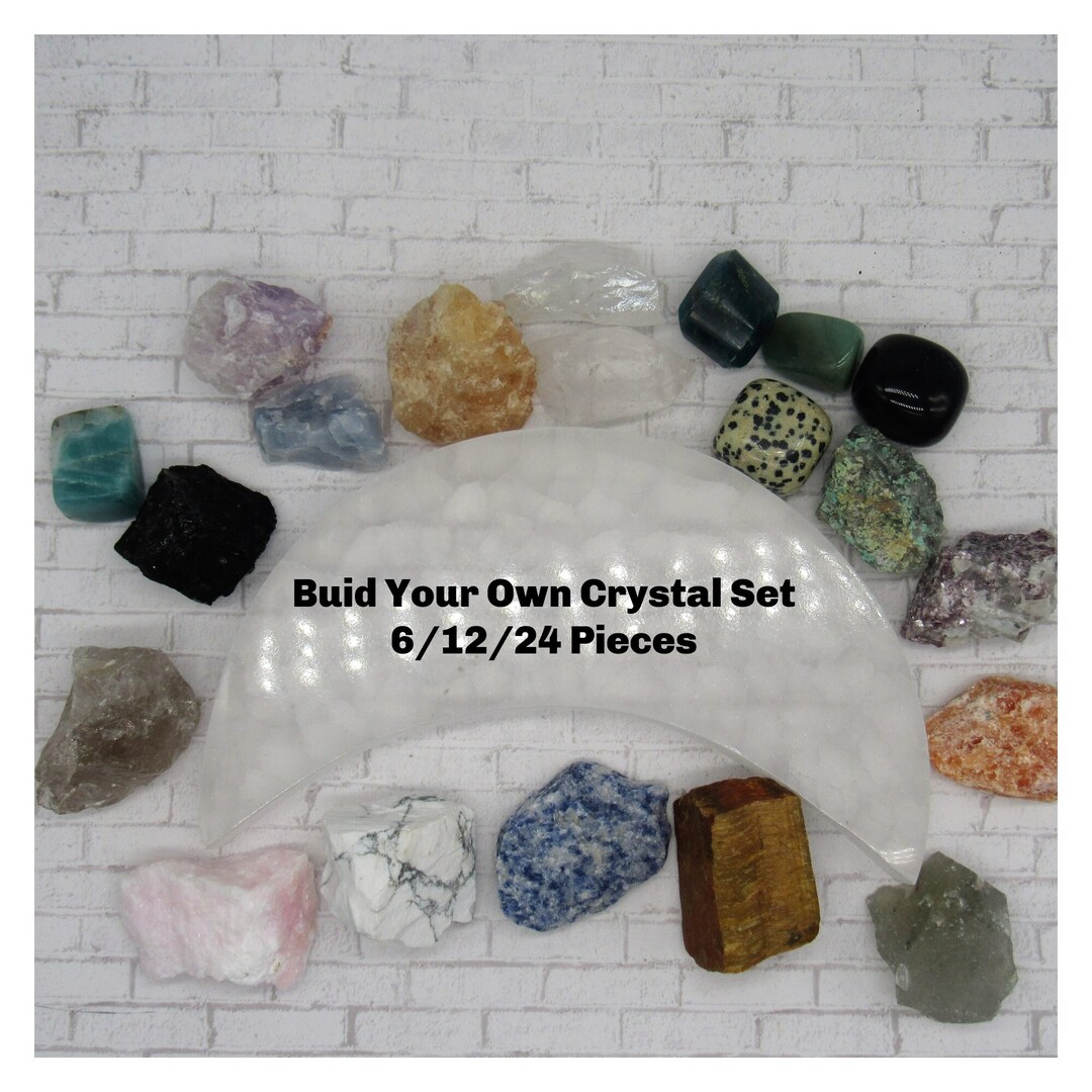 Create Your Own Crystal Set You Pick 6 Piece 12 Piece 24 - Etsy